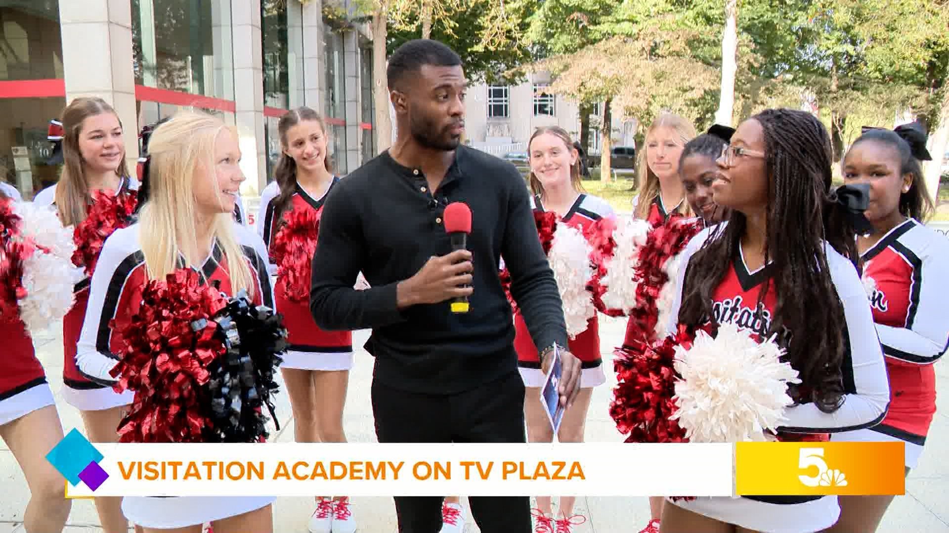 Tailgate Friday: Visitation Academy lights up Show Me St. Louis with ...
