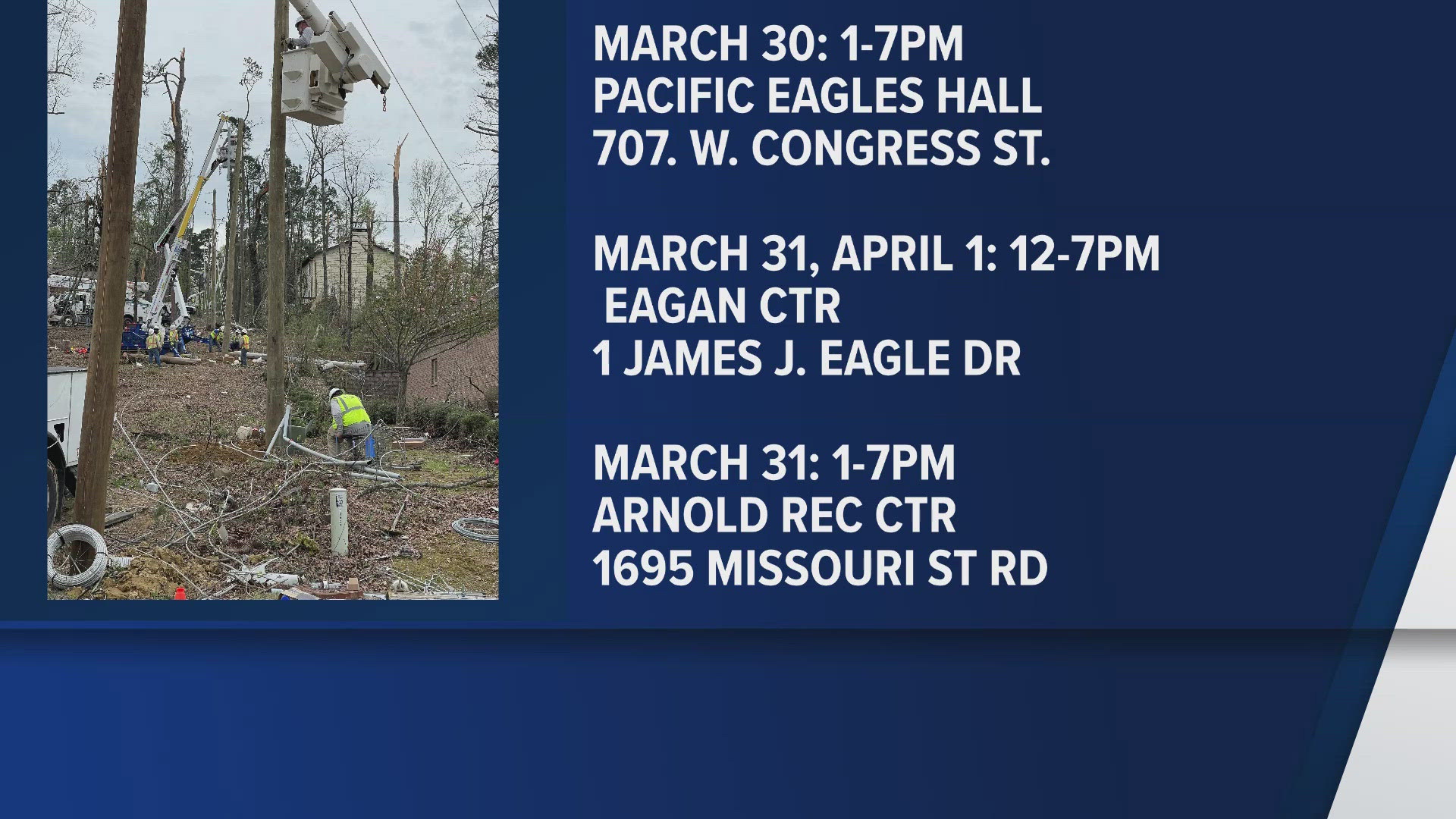 Missouri aids storm victims at Multi-Agency Resource Centers | ksdk.com