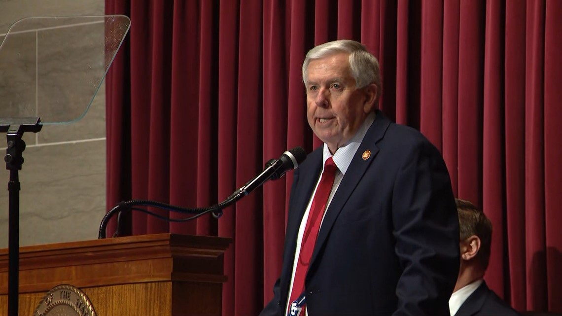 Missouri Gov. Mike Parson delivers 2024 State of the State Address ...