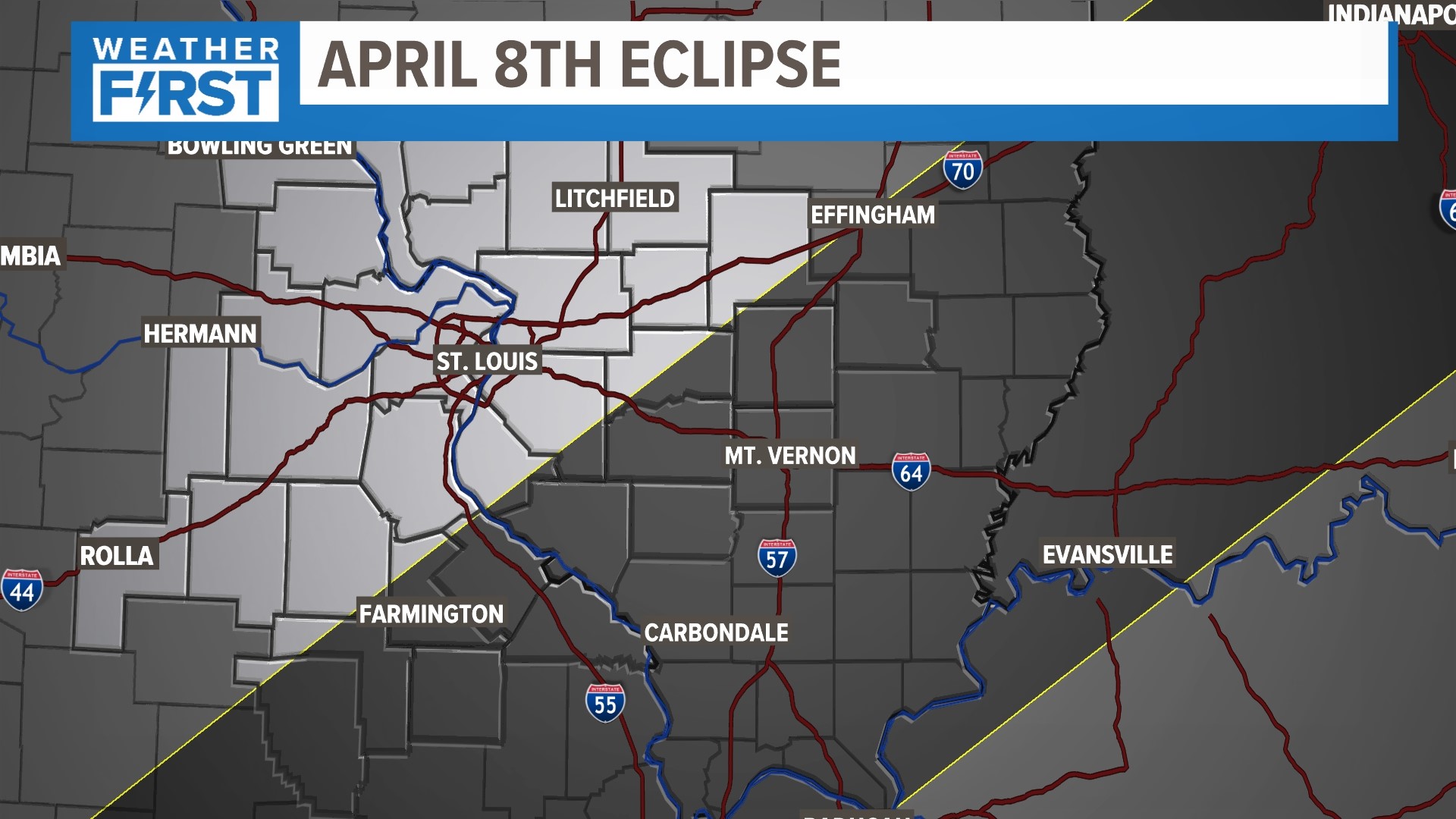 Guide: April 8 solar eclipse near St. Louis | ksdk.com