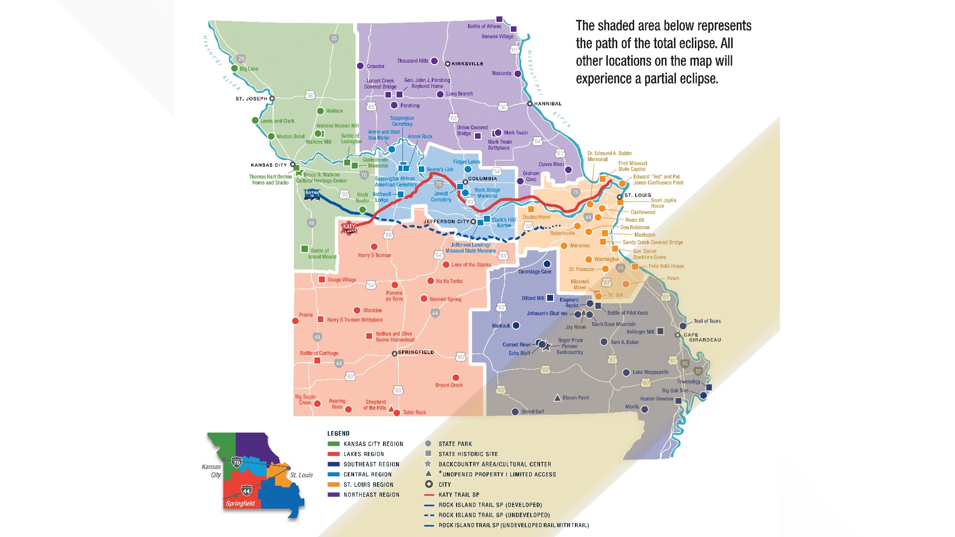 2024 solar eclipse map: Where to see totality near St. Louis | ksdk.com