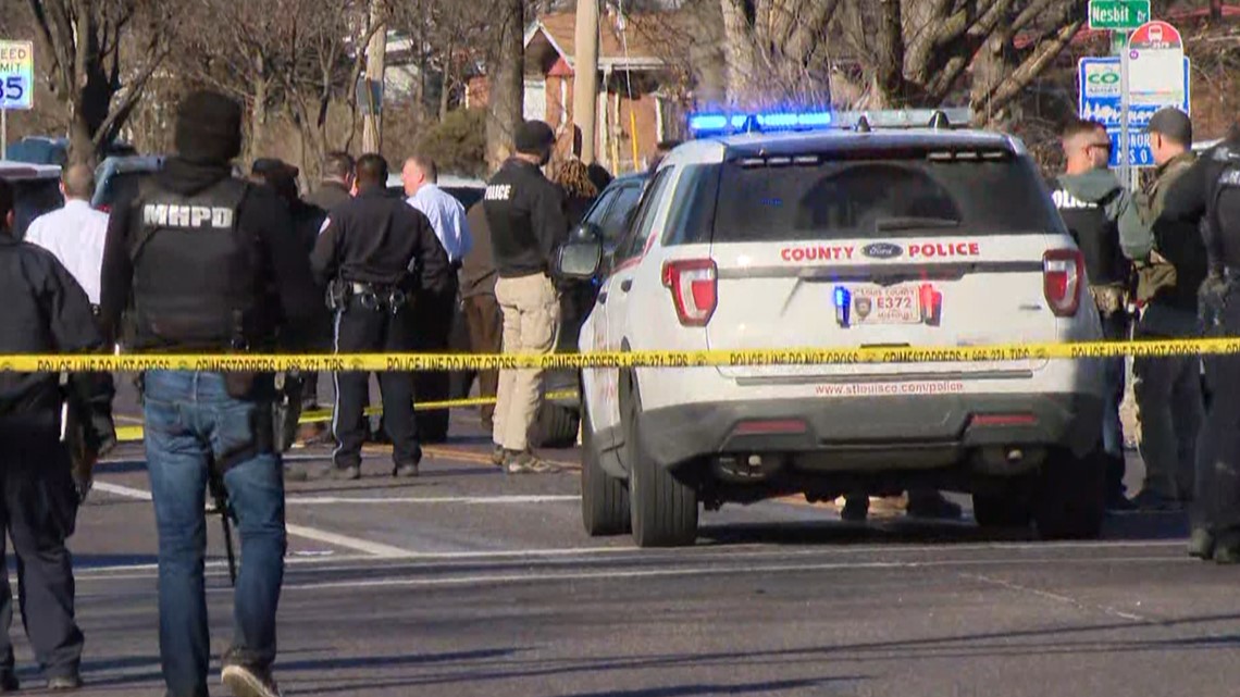 Two St. Louis police officers shot in north St. Louis County | ksdk.com