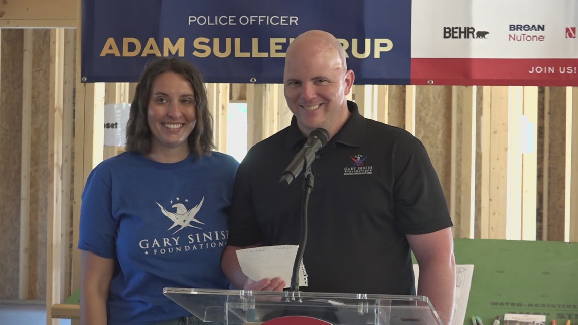 New Home for Injured Officer Adam Sullentrup Begins Construction | ksdk.com