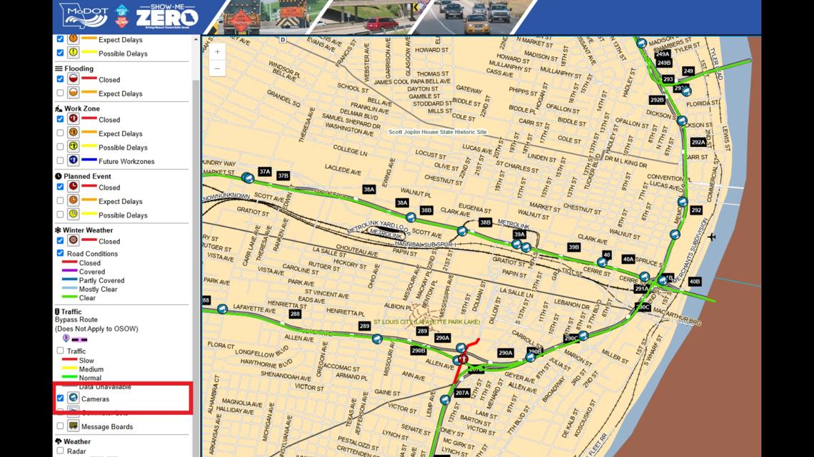 St. Louis, Missouri area road conditions | ksdk.com