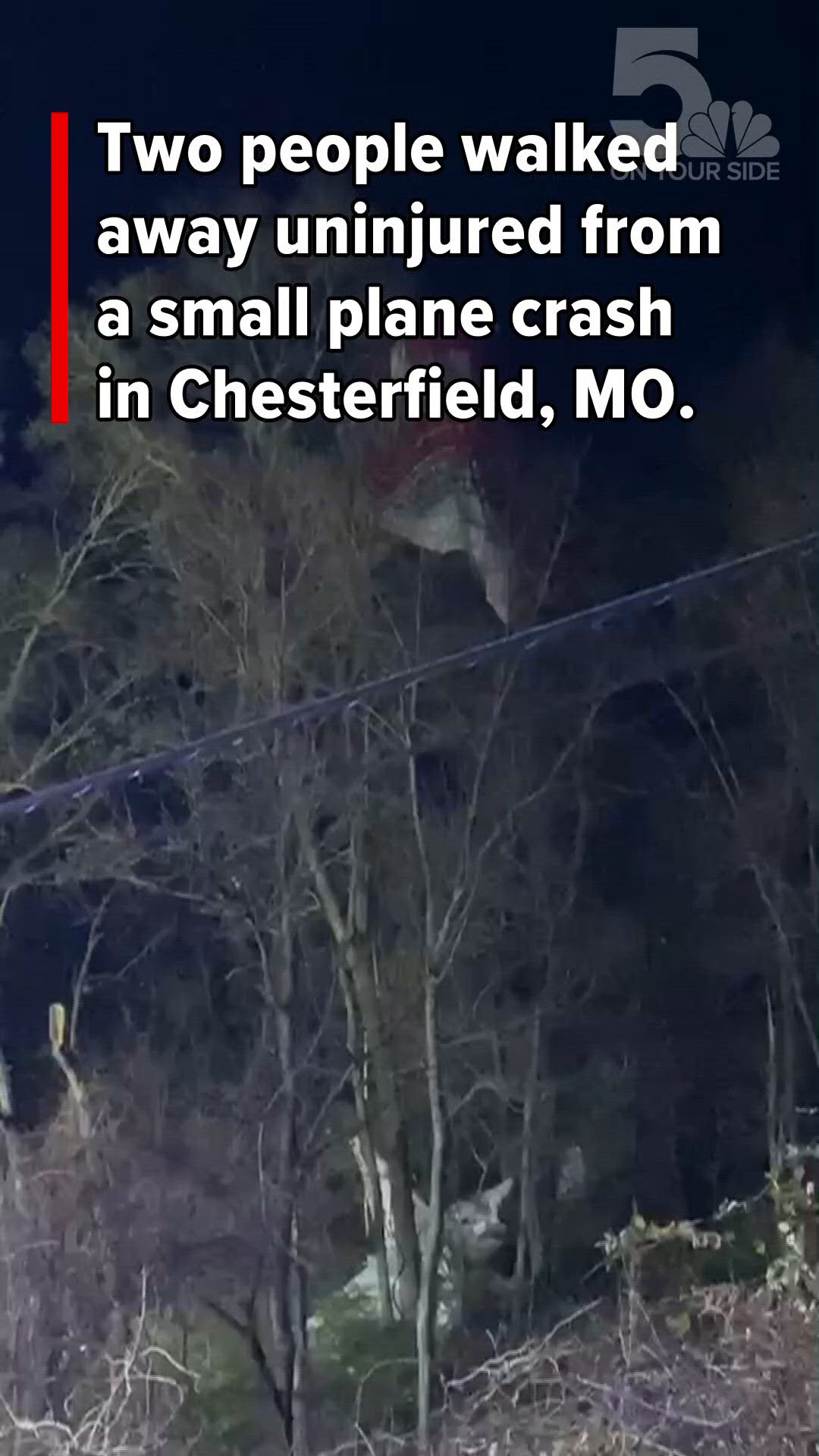 Plane crashes in Chesterfield, Missouri | ksdk.com