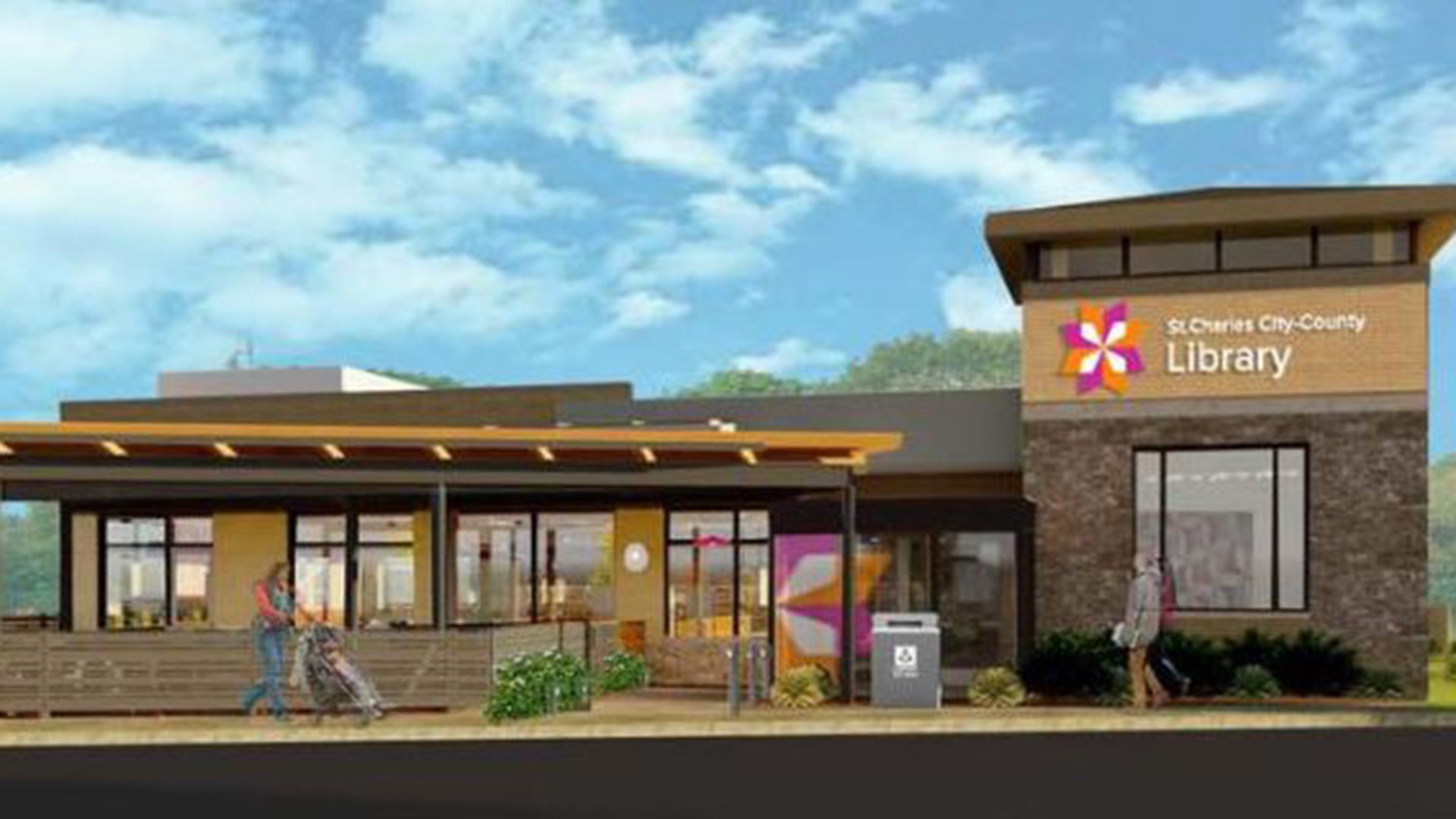 Business | First look at St. Charles' newest library | ksdk.com