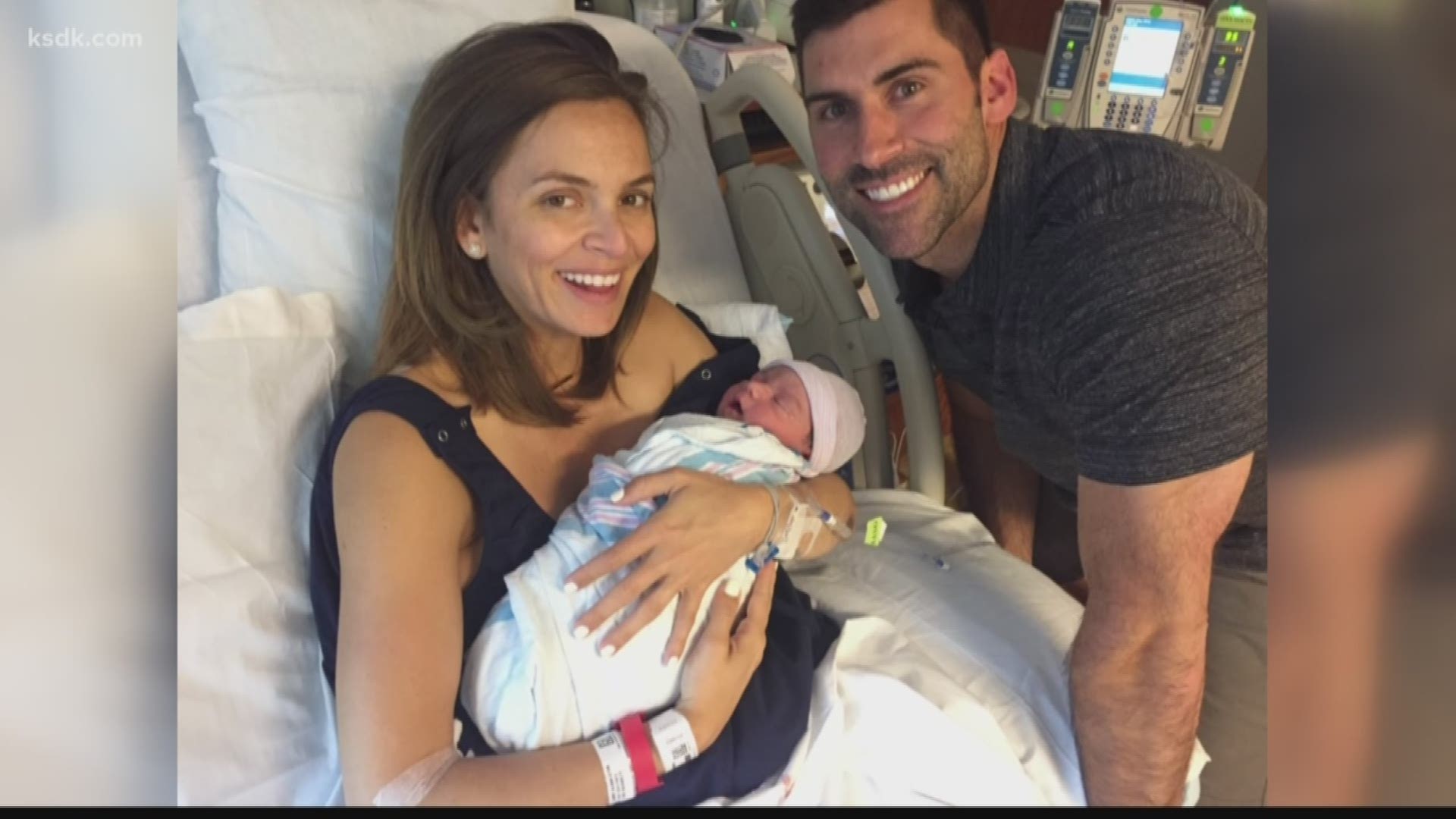 Allie Corey welcomes baby Kingston! | ksdk.com
