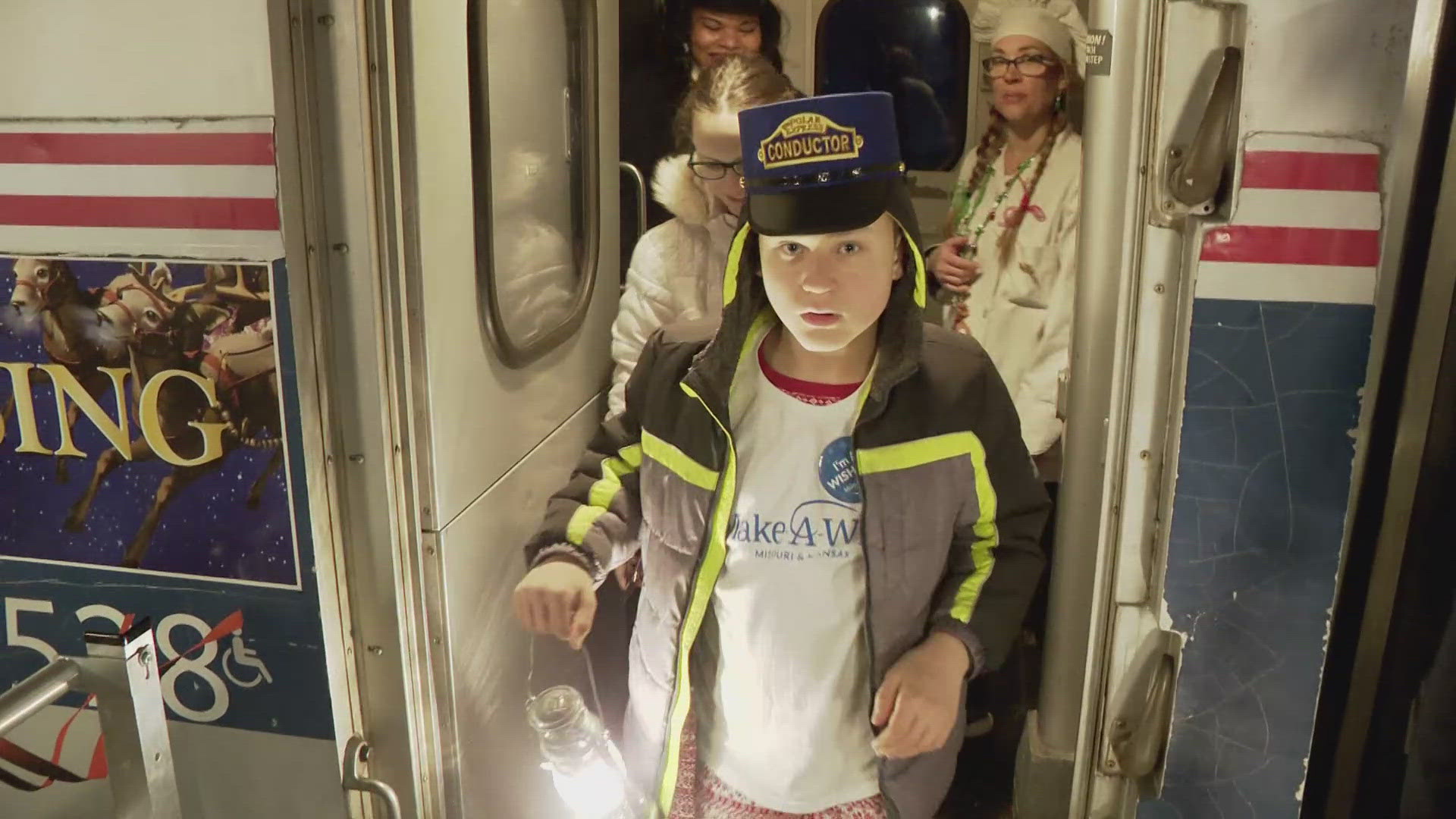 Teen becomes conductor of Polar Express | ksdk.com