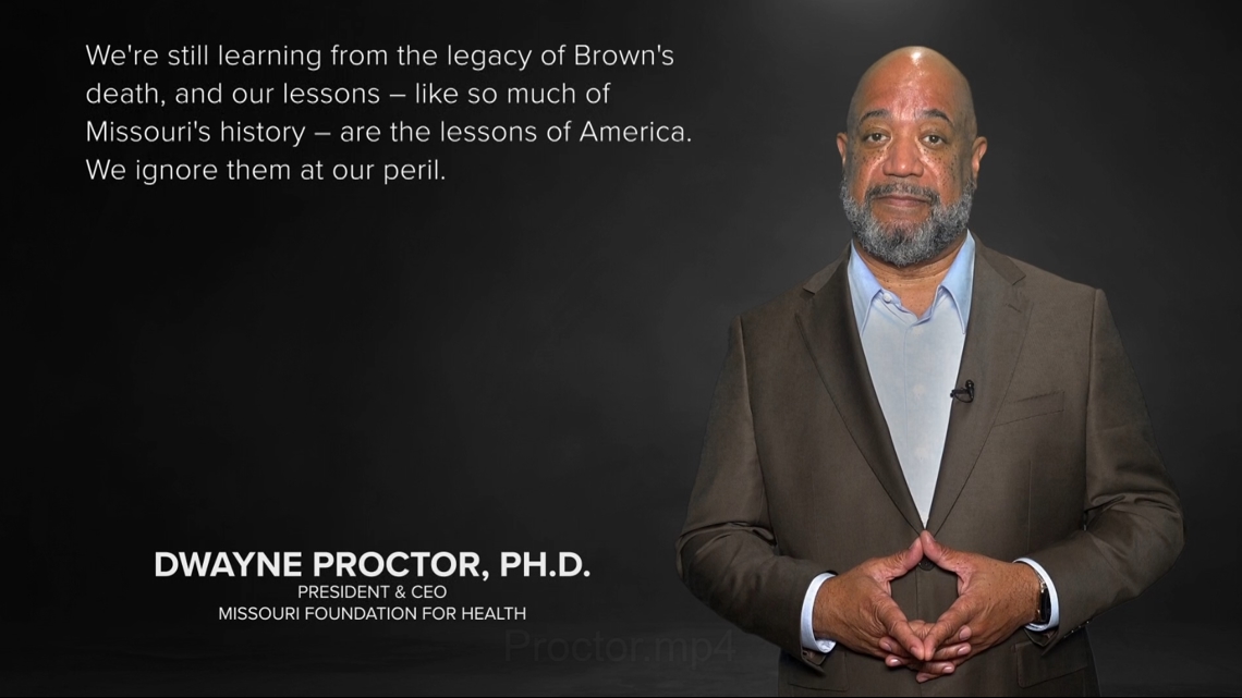 10 years later: Dr. Dwayne Proctor reflects on Ferguson unrest | ksdk.com