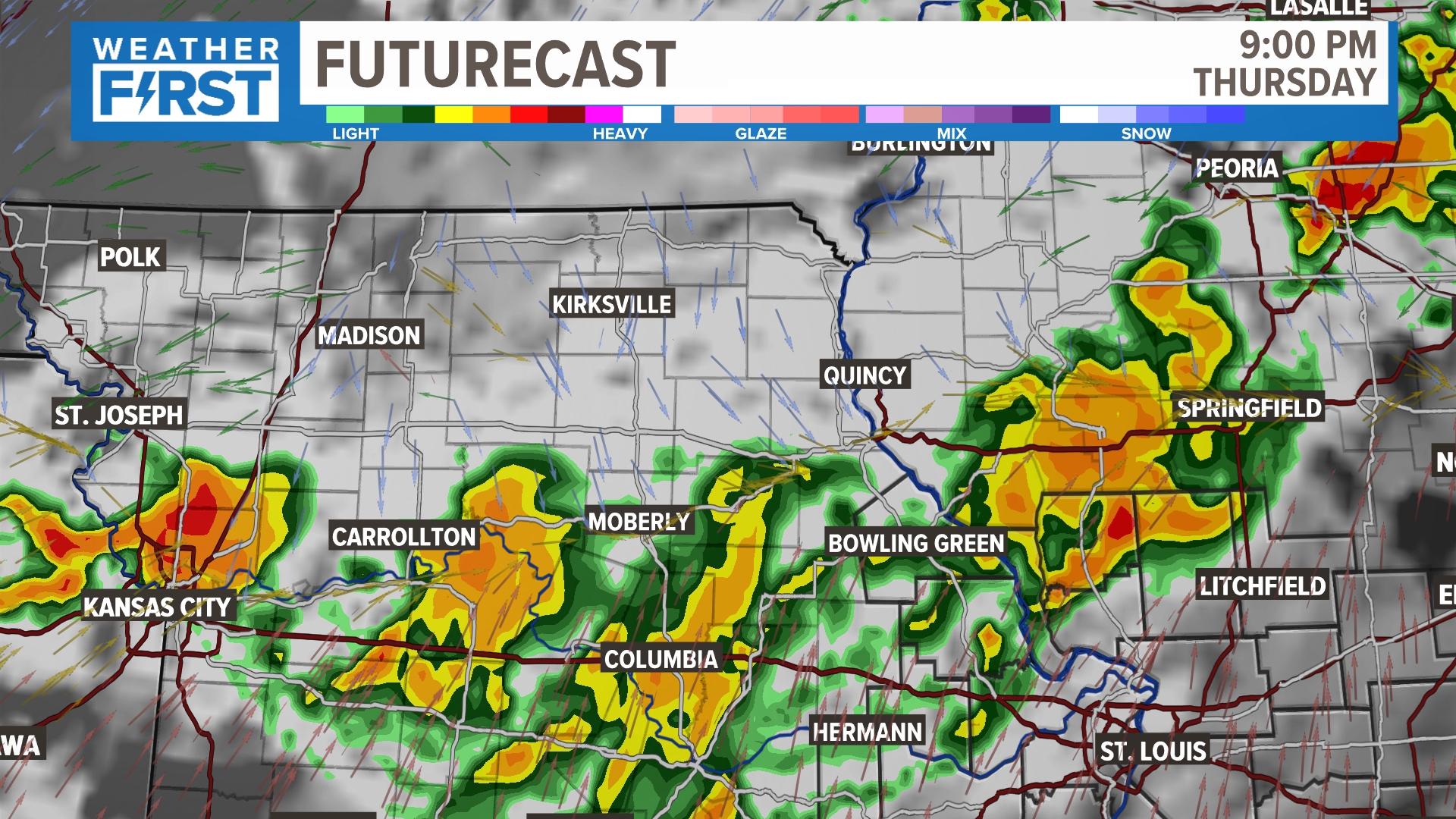 St. Louis strong storms possible Thursday night | ksdk.com