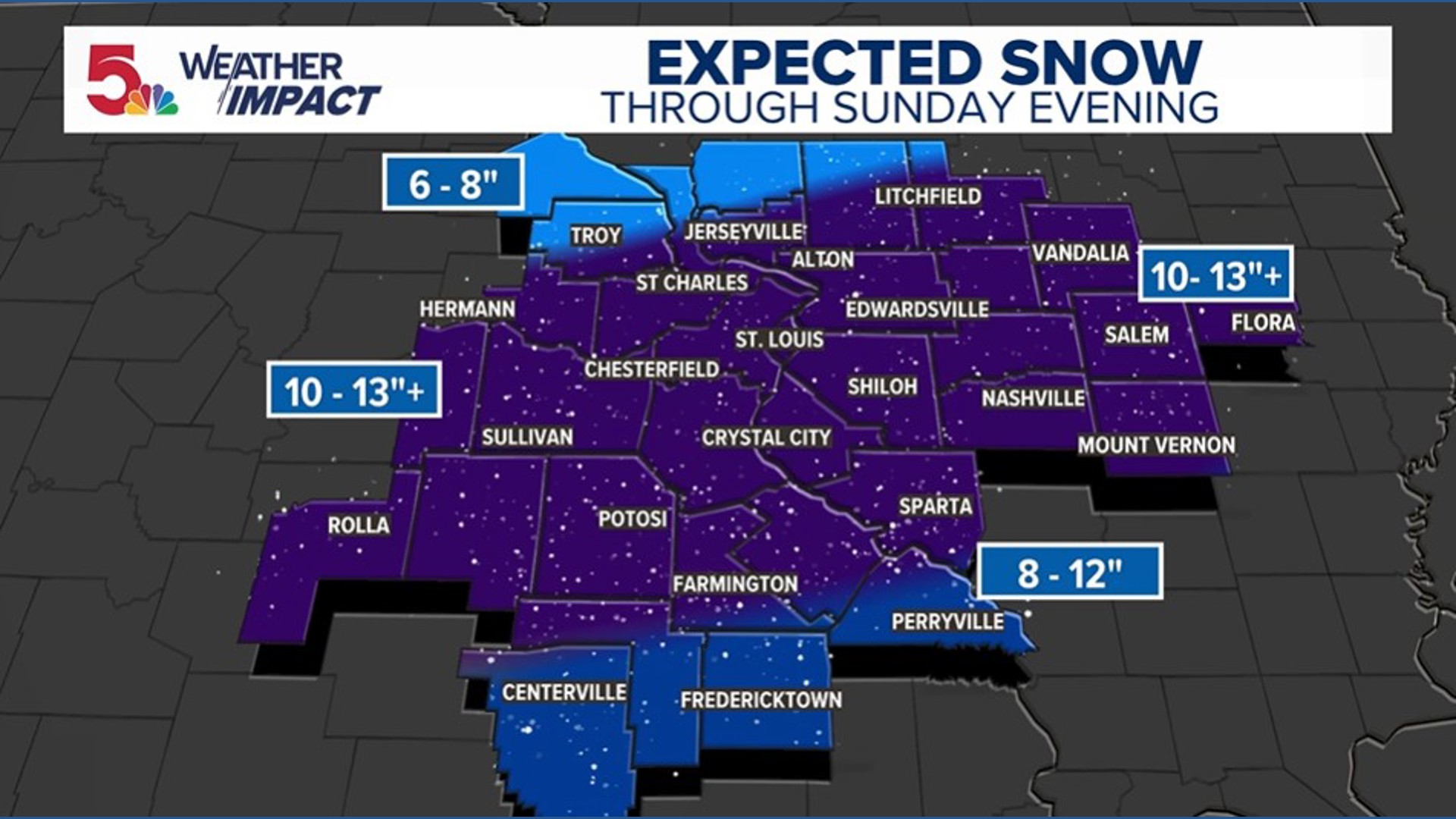 St. Louis Winter Storm: A foot of snow? Thundersnow? Here's what to ...