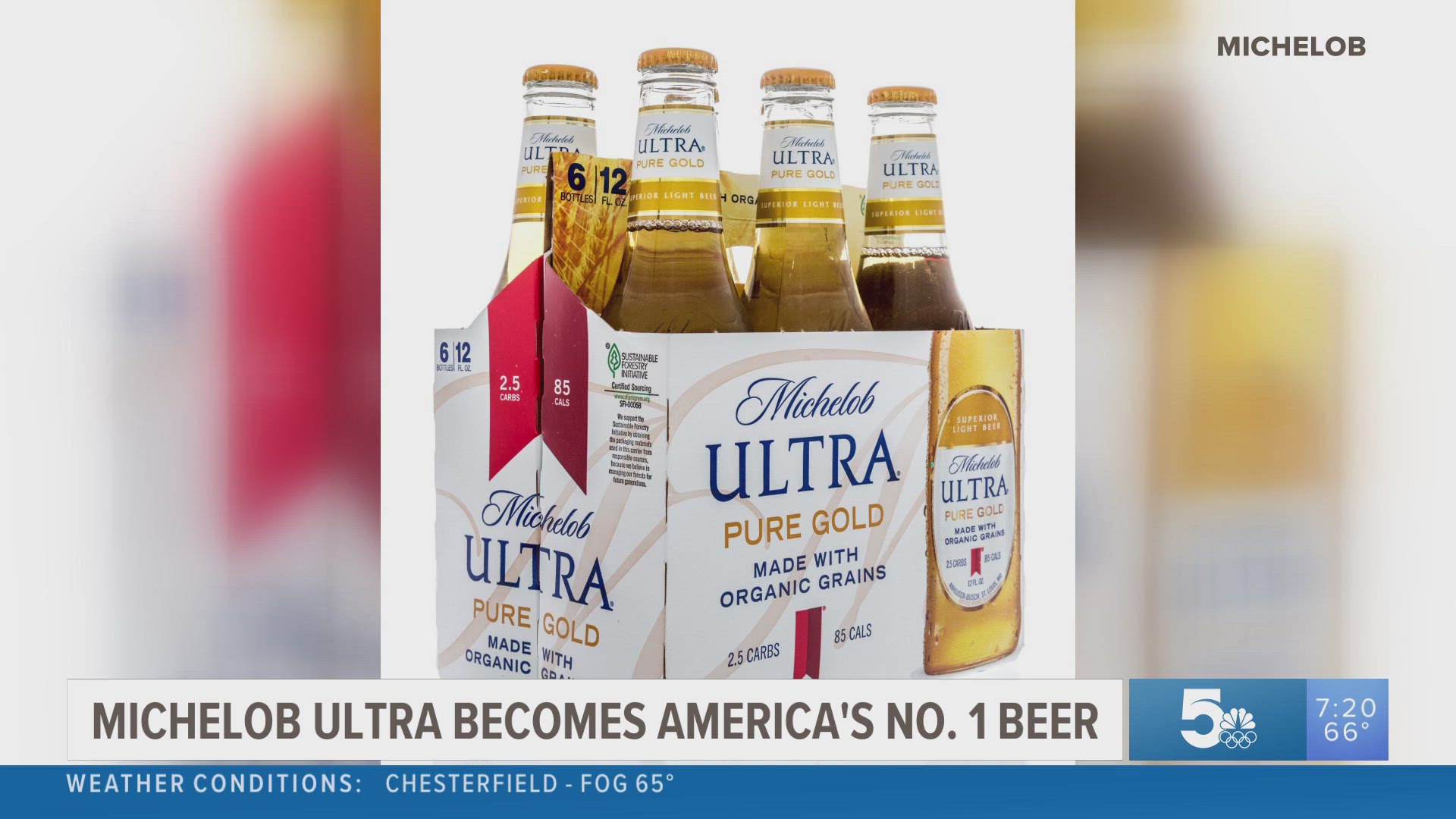 Michelob ULTRA becomes America's top-selling beer | ksdk.com