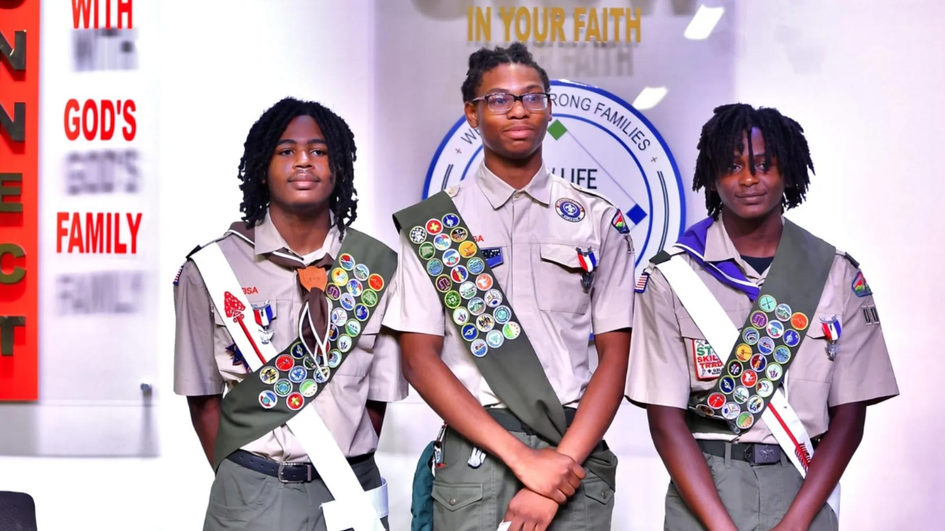 Illini District celebrates 3 new Eagle Scouts | ksdk.com