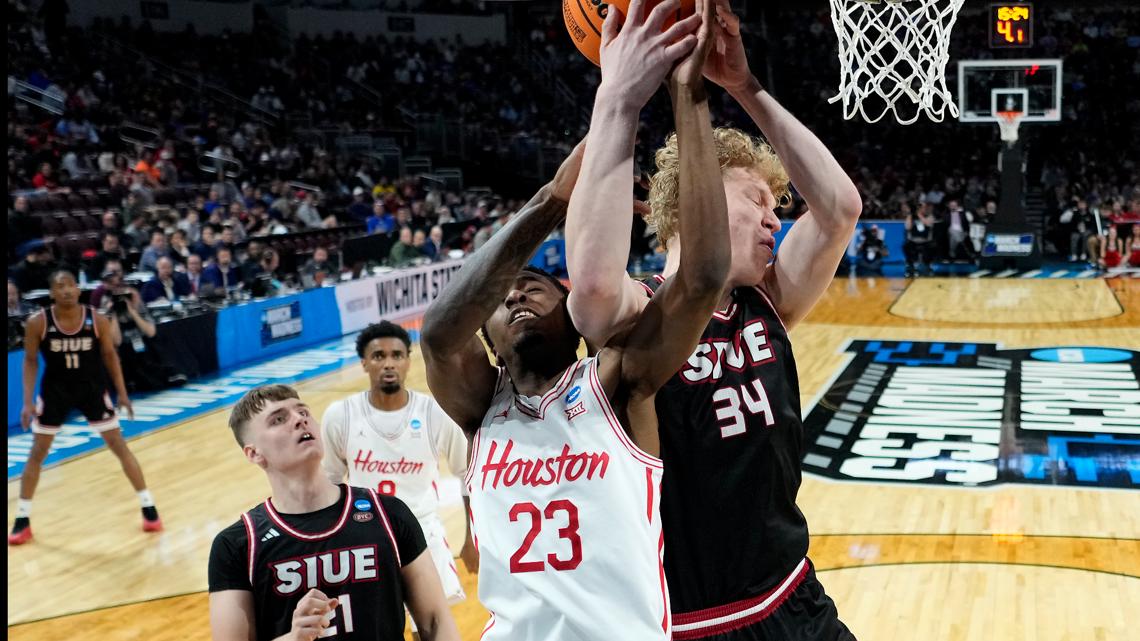 NCAA Tournament opener game score: Houston romps past SIUE | ksdk.com
