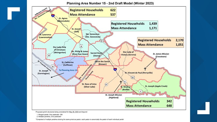 178 St. Louis parishes to be consolidated into 88 pastorates | ksdk.com
