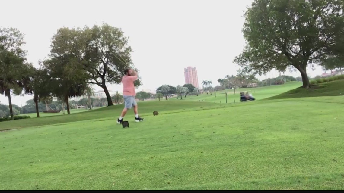Adam Sandler recreates iconic drive from 'Happy Gilmore' on movie's ...