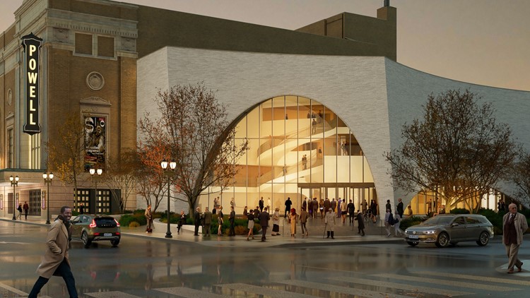 Take a look inside Powell Hall's 65,000-foot expansion project | ksdk.com