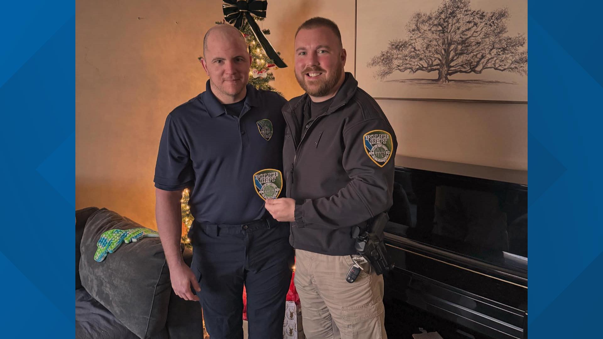 Hermann police officer shot in the line of duty returns to force | ksdk.com