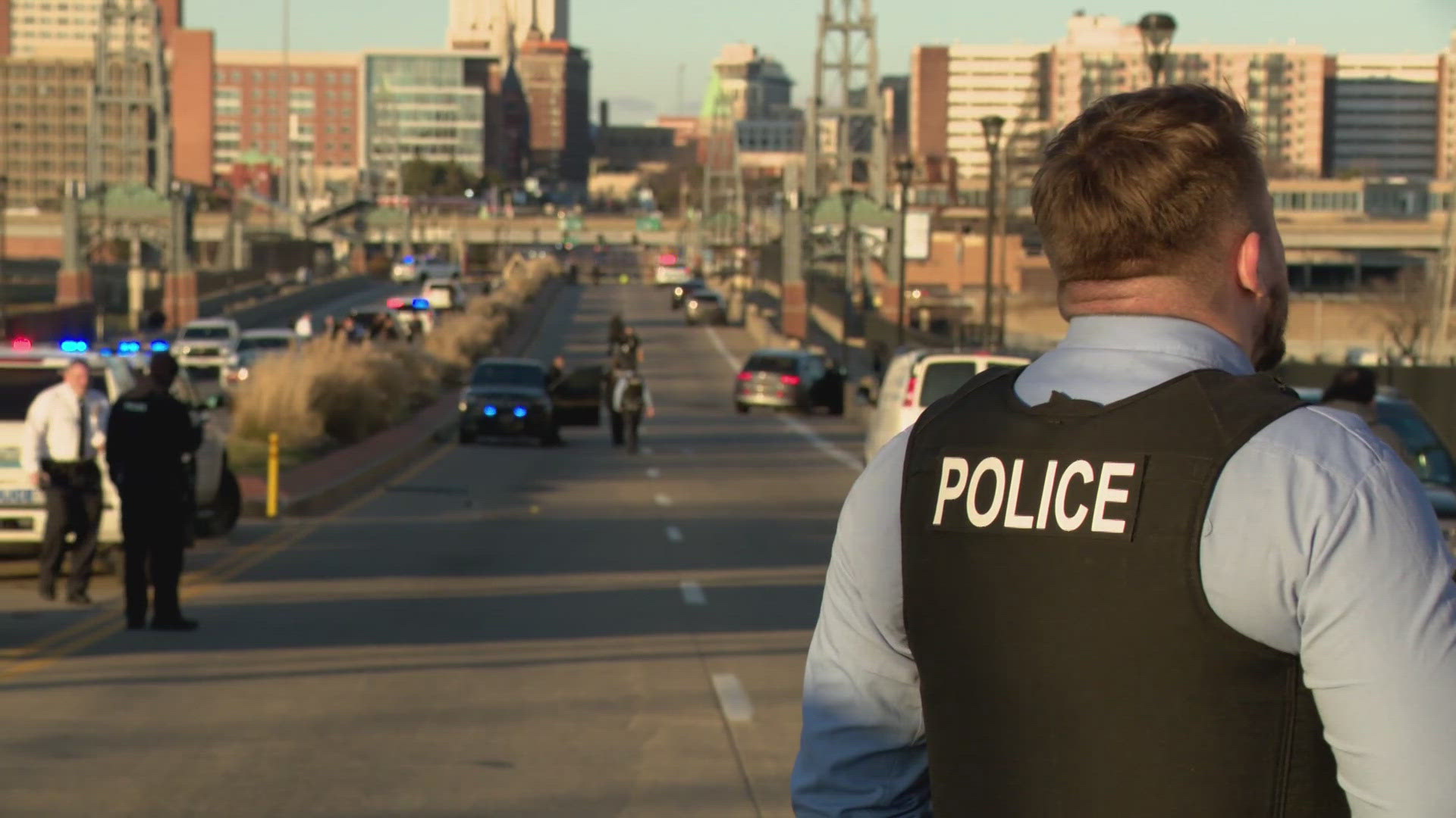 St. Louis police officer shoots armed suspect in Midtown after string ...