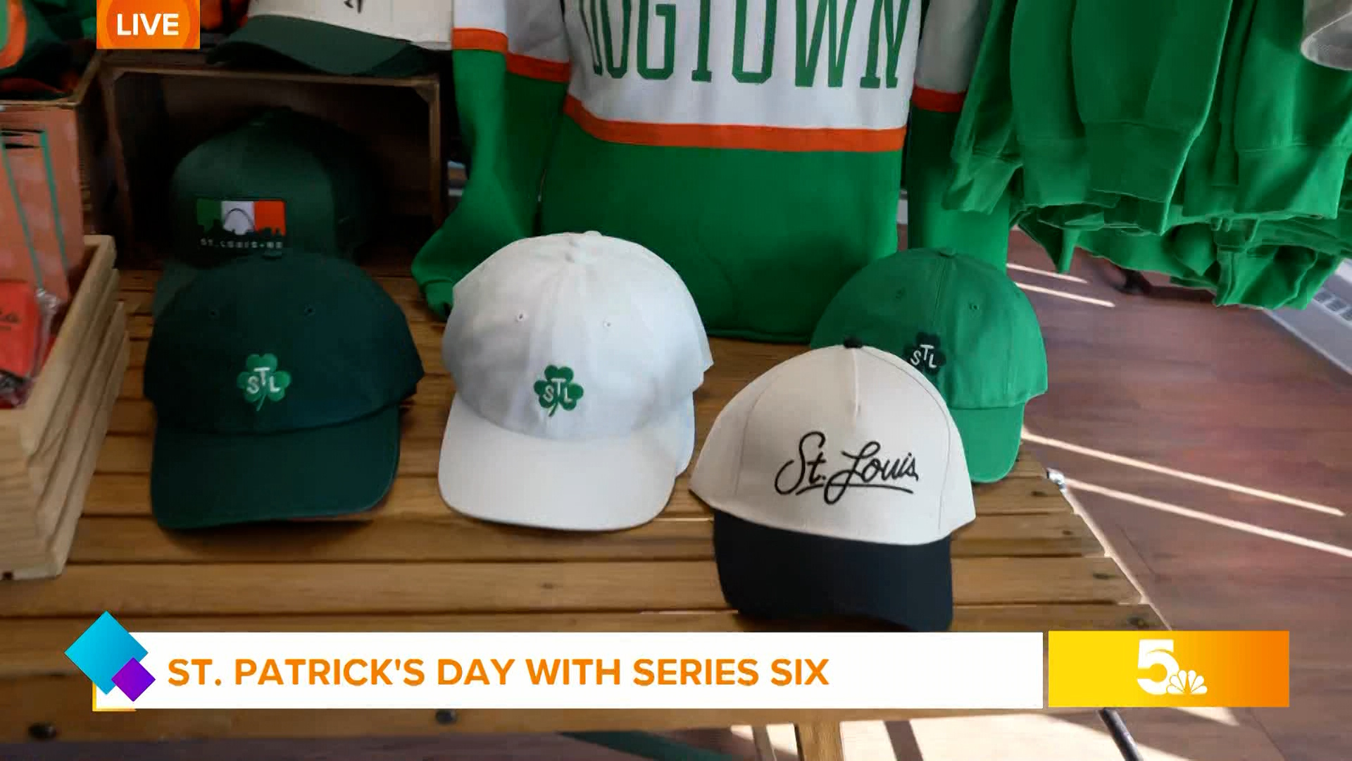 Series Six Company shares it's St. Patrick's Day apparel | ksdk.com