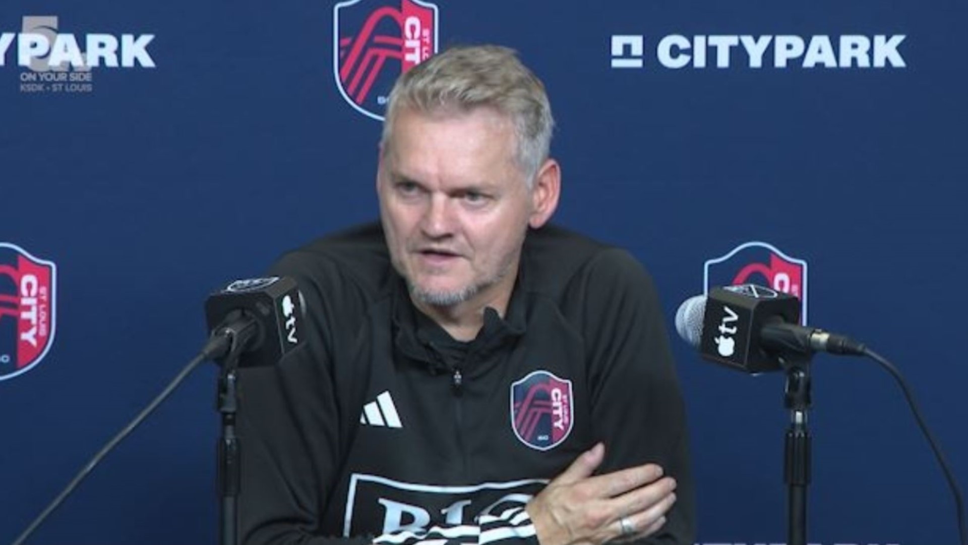 St. Louis CITY SC head coach Bradley Carnell talks about first playoff ...