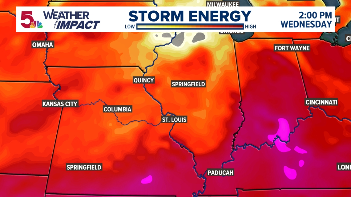 St. Louis strong to severe storms possible on Wednesday, June 18 | ksdk.com