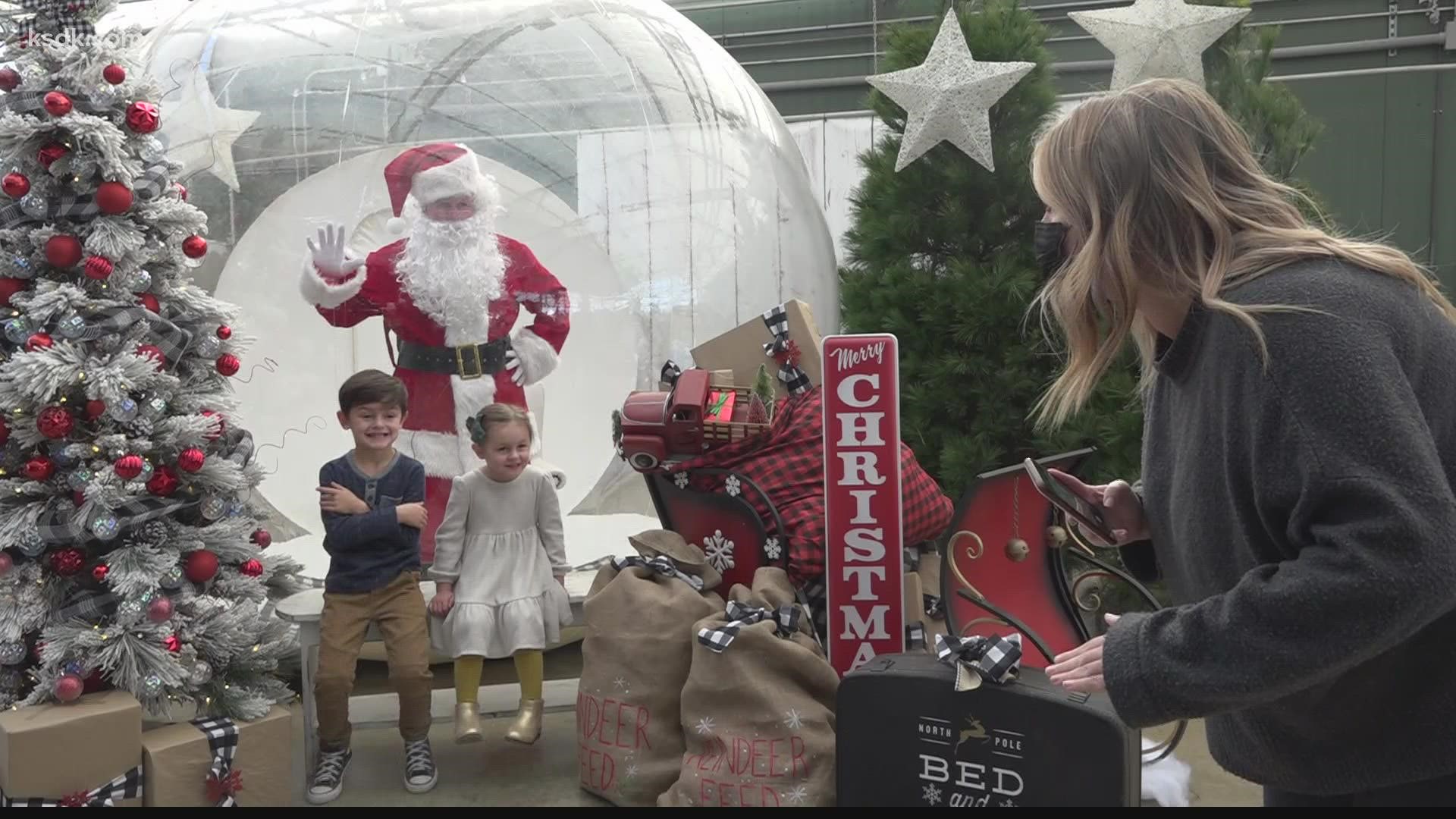 Visit Santa in a Snow Globe at Eckert’s | ksdk.com