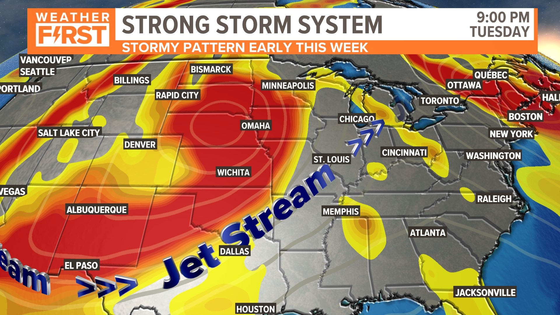 St. Louis forecast: Windy and rainy Tuesday | ksdk.com