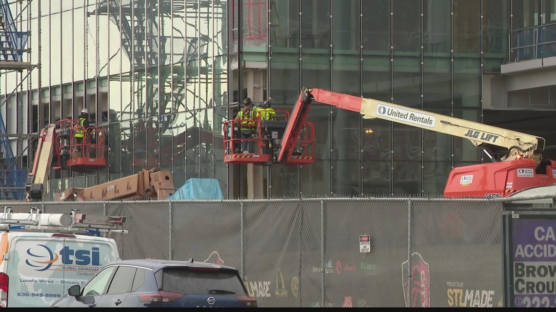 St. Louis City SC's Centene Stadium on schedule to be completed in July ...