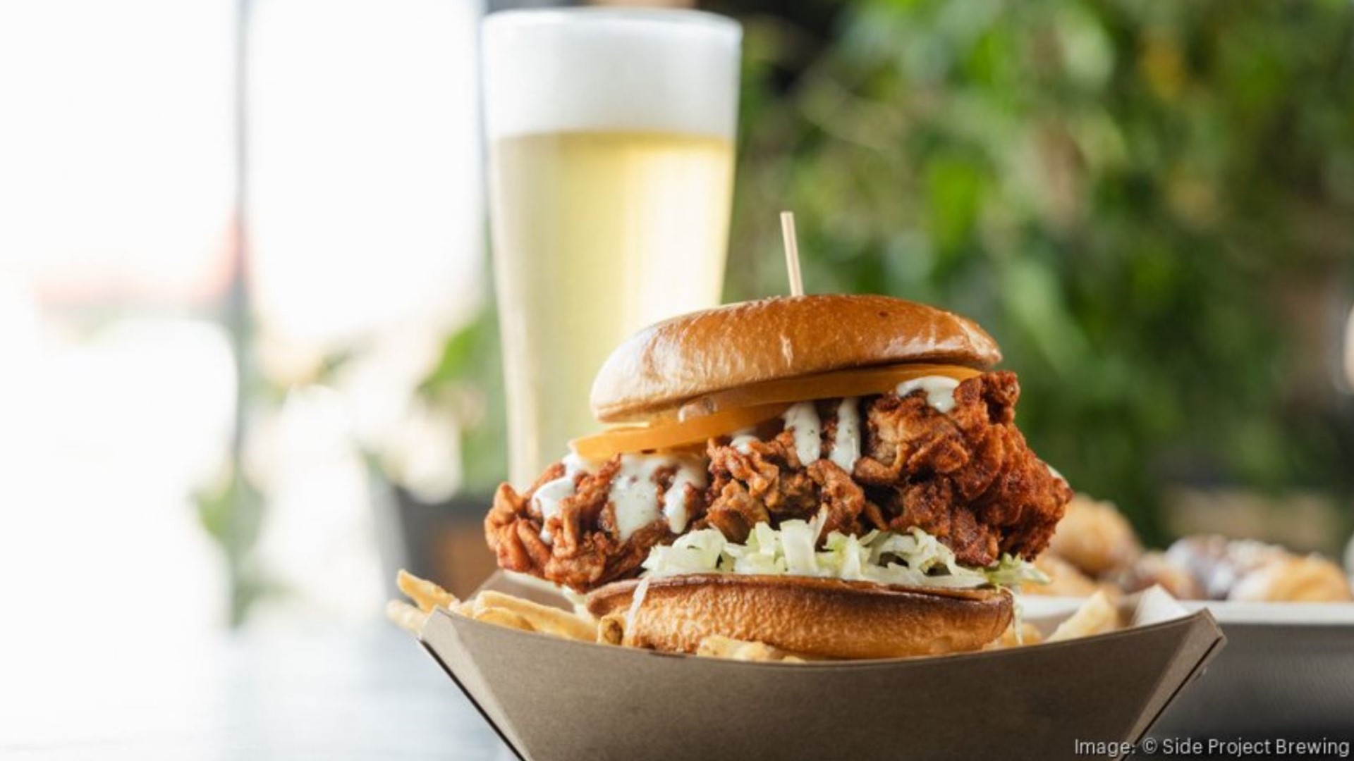 Side Project Brewing in Maplewood debuts food program | ksdk.com