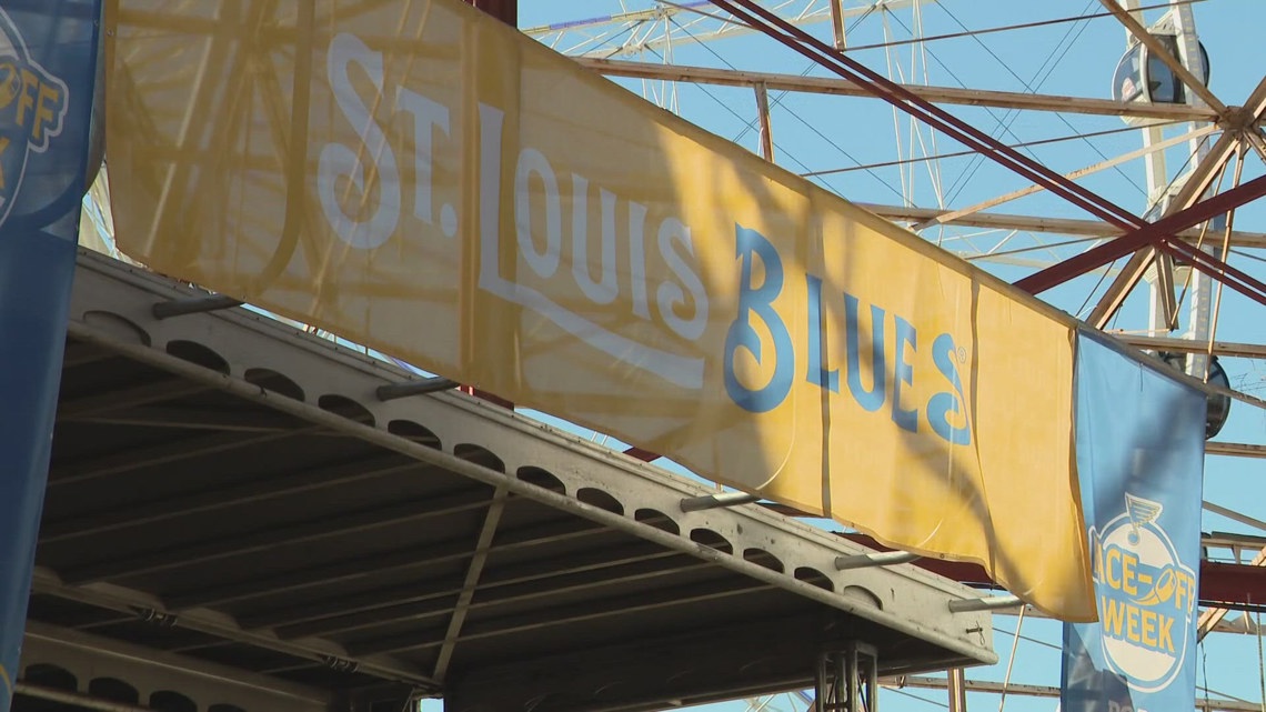 St. Louis Blues celebrate ahead of their home opener | ksdk.com