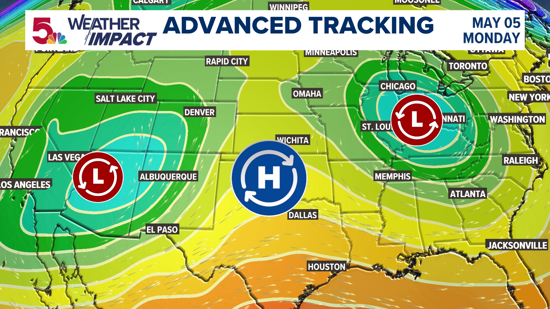 How an 'Omega Block' brings cool weather, rain chances to St. Louis ...