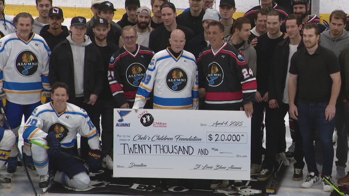 Hockey event Puck Cancer raises more than $600,000 for research | ksdk.com