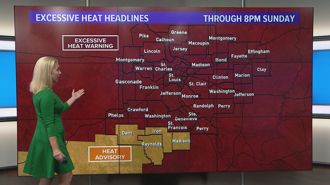 Tracy Hinson's forecast | ksdk.com