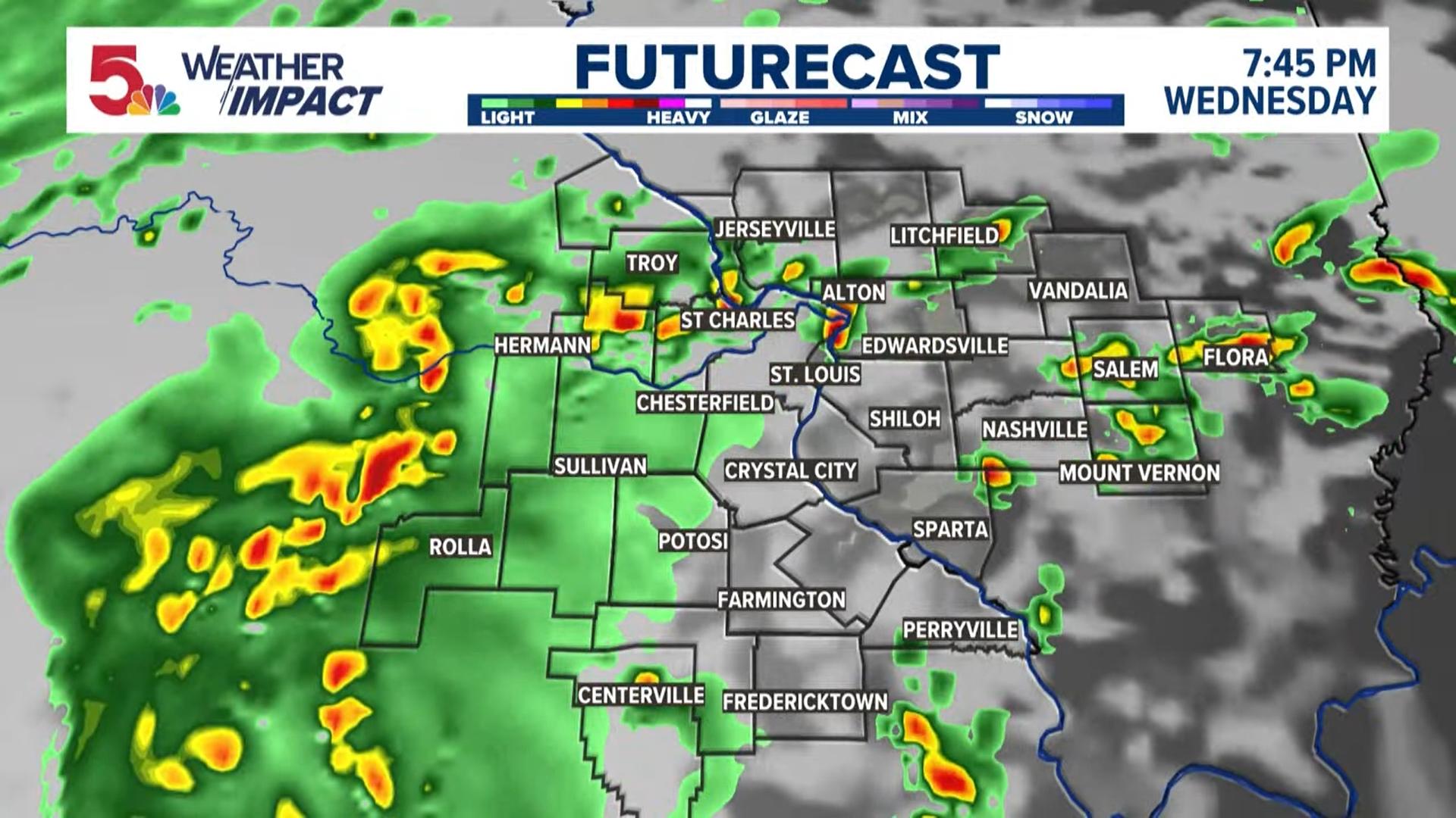 St. Louis storms on April 30 | Interactive radar for Missouri and ...