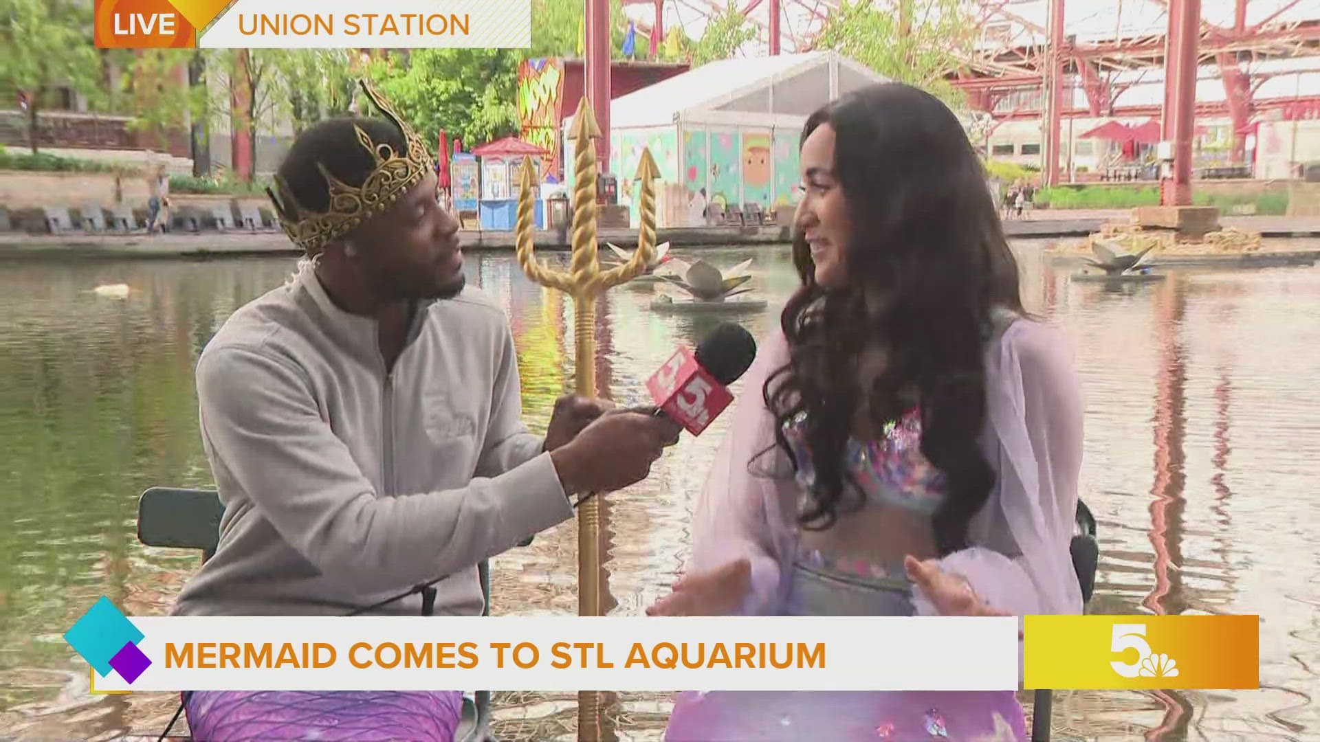 Meet Mermaid Lenisa at St. Louis Aquarium | ksdk.com