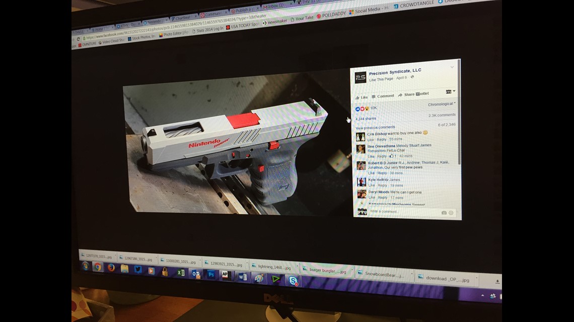 Not a toy? Texas company creates NES-themed gun | ksdk.com