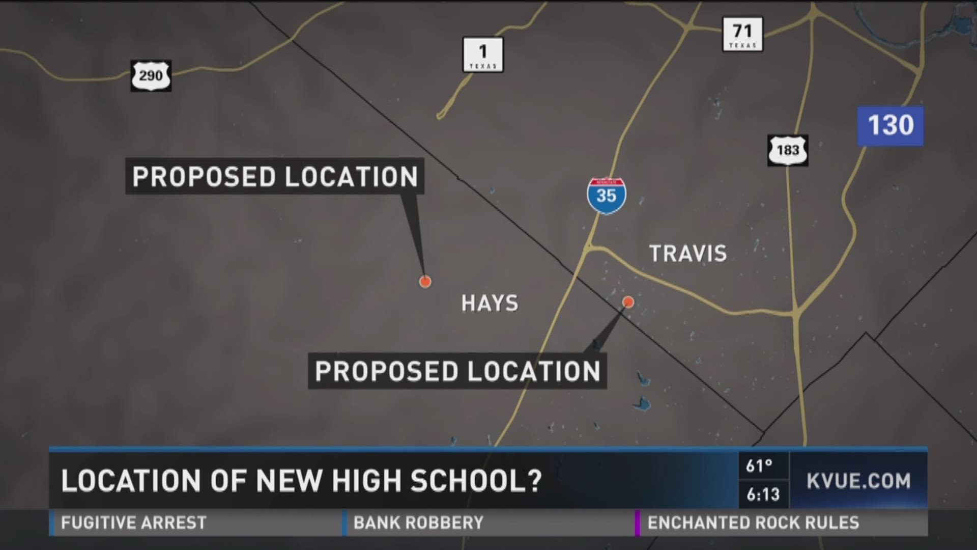 Debate over new Hays CISD high school location | ksdk.com