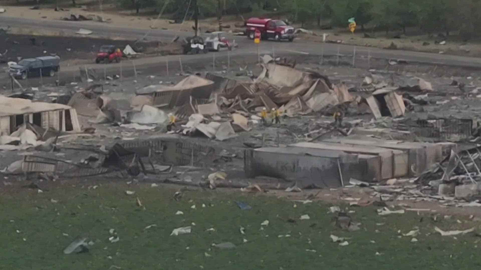 Esparto fireworks warehouse explosion: Human remains found | ksdk.com