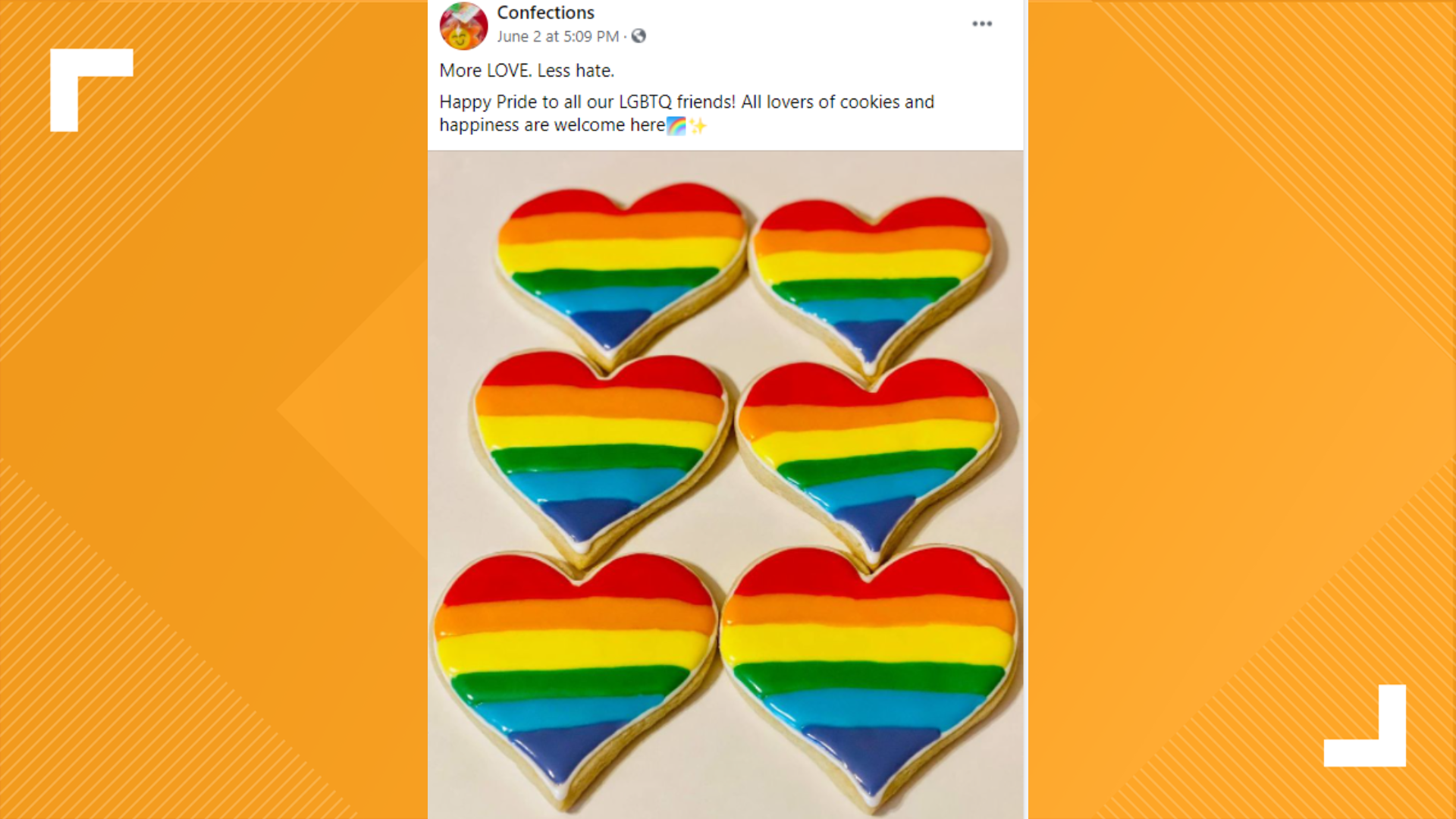 East Texas bakery gets outpouring of love for Pride Month cookies ...