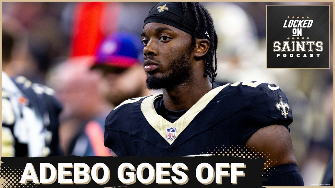 Paulson Adebo, New Orleans Saints offense leads way in important win ...