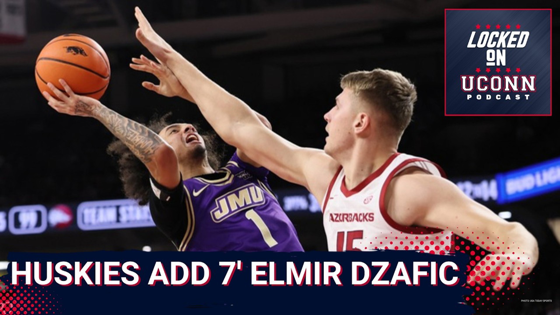 DEPTH UPGRADE: UConn Huskies Add 7-FOOTER Elmir Dzafic as Dan Hurley ...
