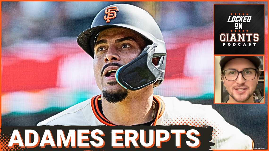BREAKTHROUGH: Willy Adames ERUPTS for SF Giants in RESILIENT Series Win ...