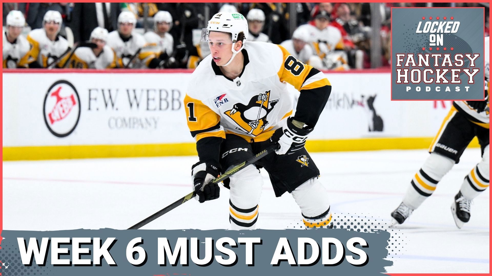 12 Players You NEED To Add For Week 6 Fantasy Hockey Matchups: Kindel ...