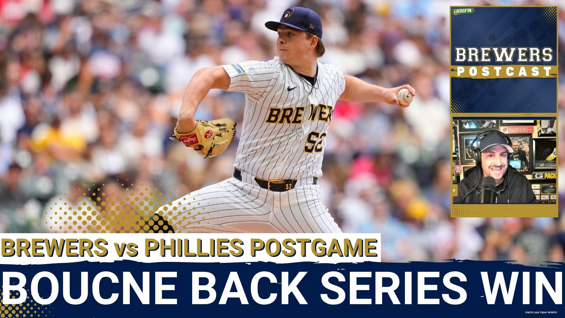 BREWERS POSTCAST: Brewers WIN Series Against Phillies | Kyle Harrison ...