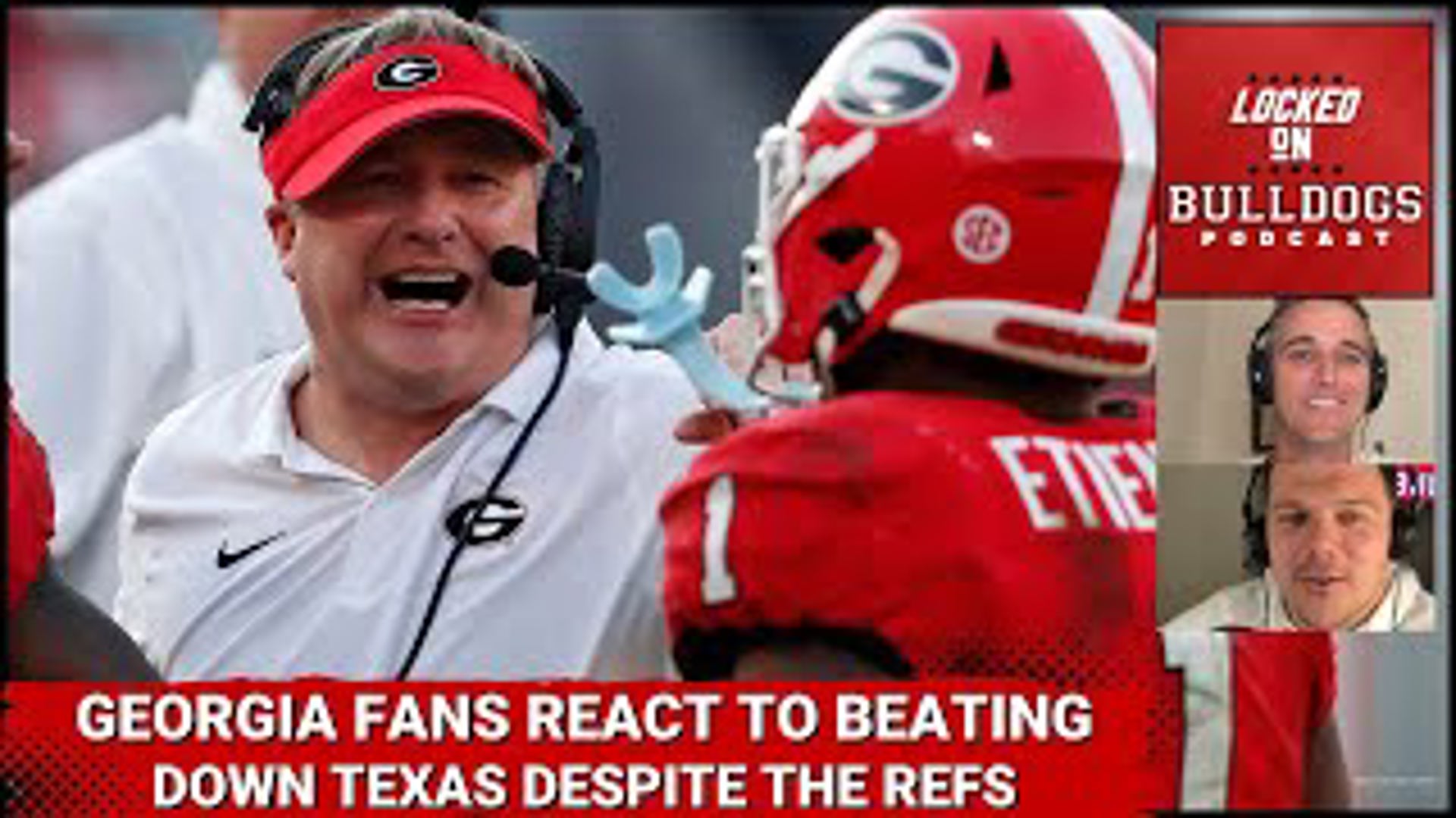 The refs try to steal it, but Georgia CRUSHES Texas in Austin! Georgia ...