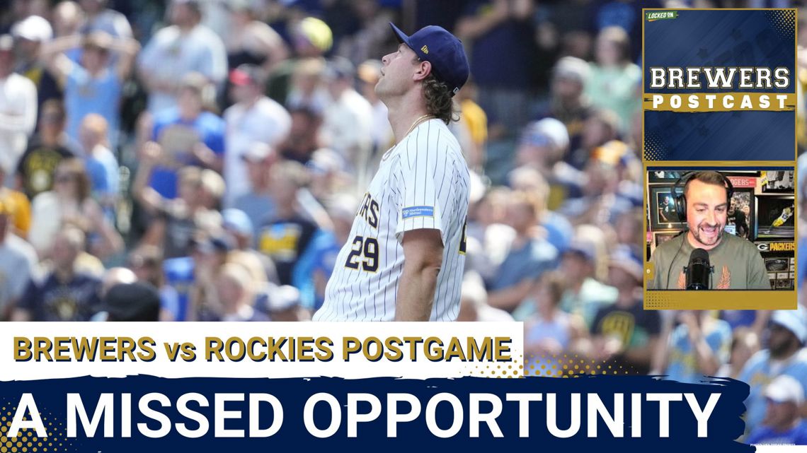BREWERS POSTCAST: Brewers Fall 4-3 in 11 Innings as Rockies Snap ...