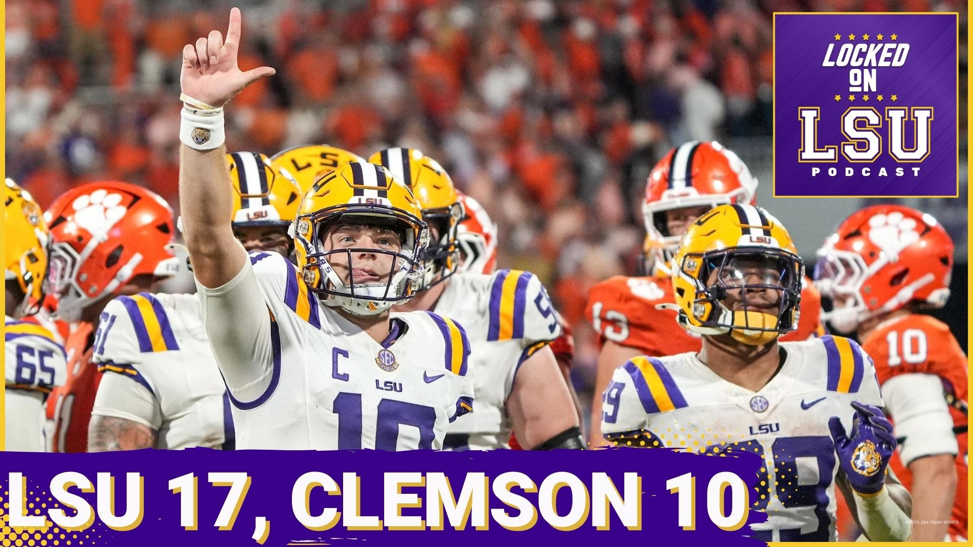 LSU STUNS CLEMSON! Tigers Grind Out 17-10 Road Victory | ksdk.com