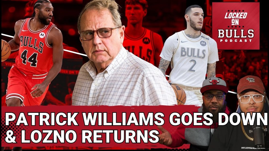Lonzo Ball Returns & Patrick Williams Goes Down For Bulls | Adama ...