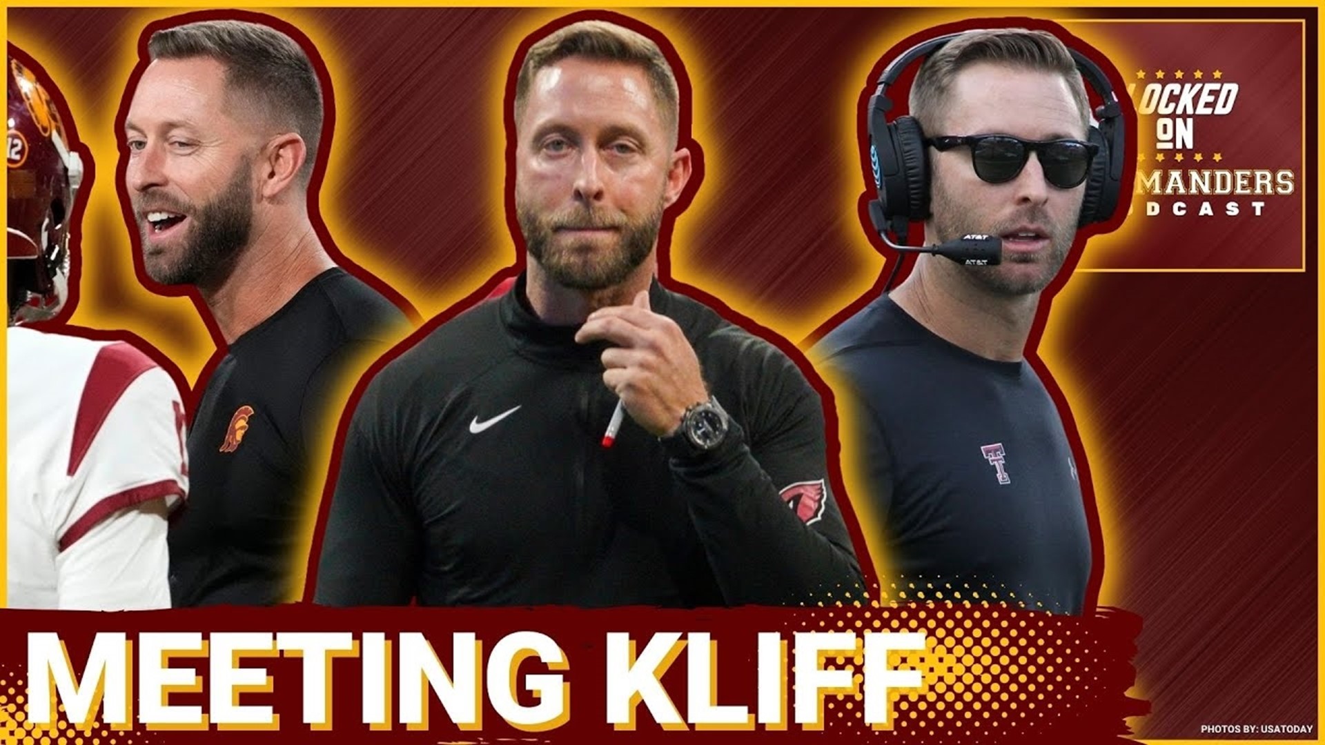 Washington Commanders Offensive Coordinator Kliff Kingsbury on Dan ...